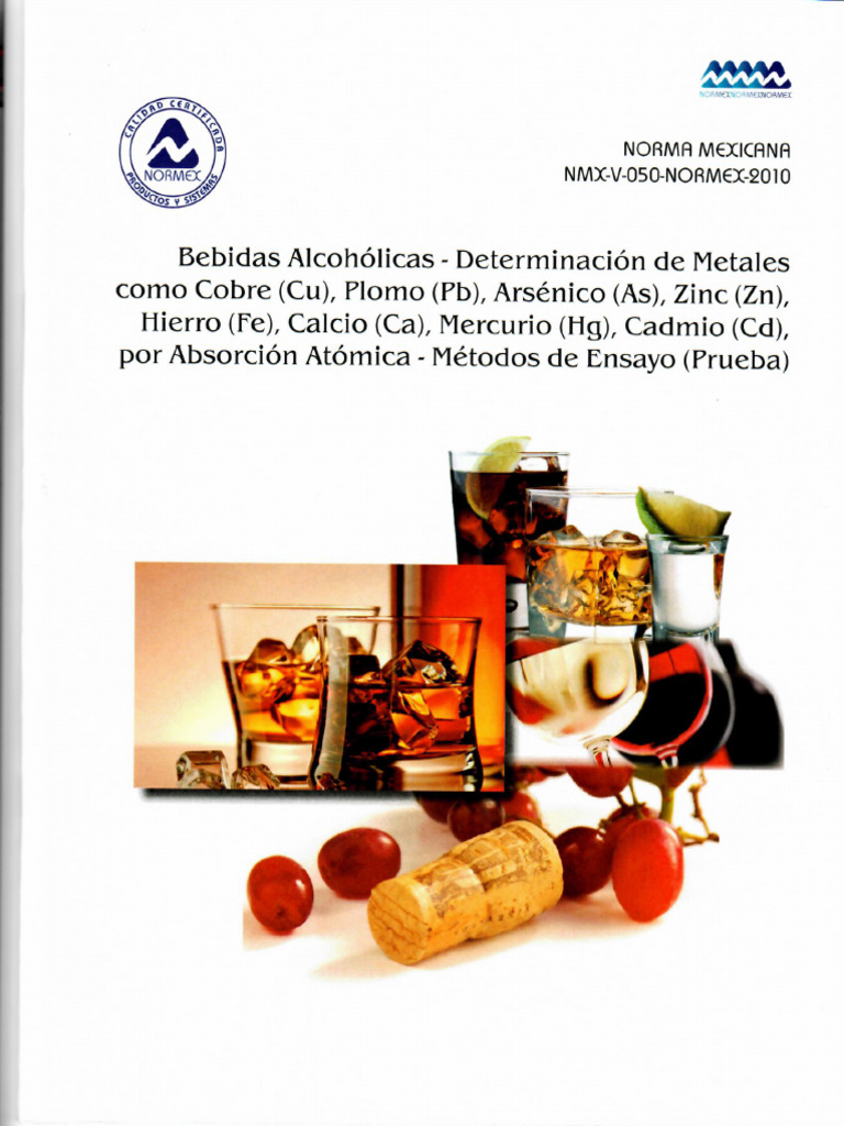 Norma Mexicana Nmx-V-050-Normex-2010 | PDF