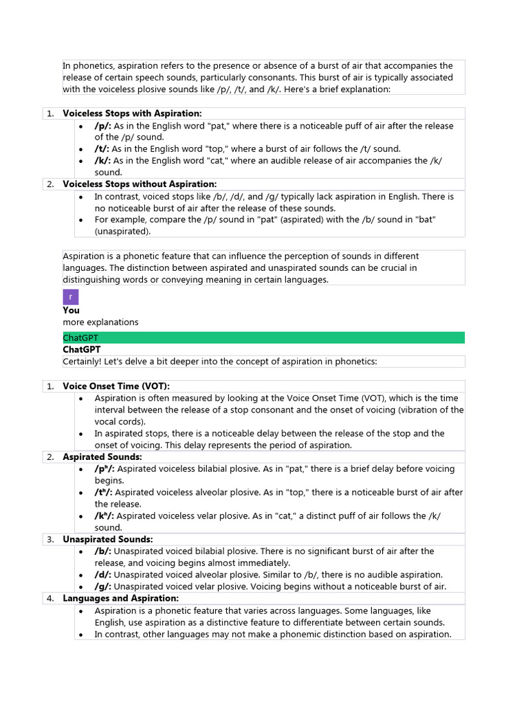 In Phonetics | PDF | Human Voice | Linguistics