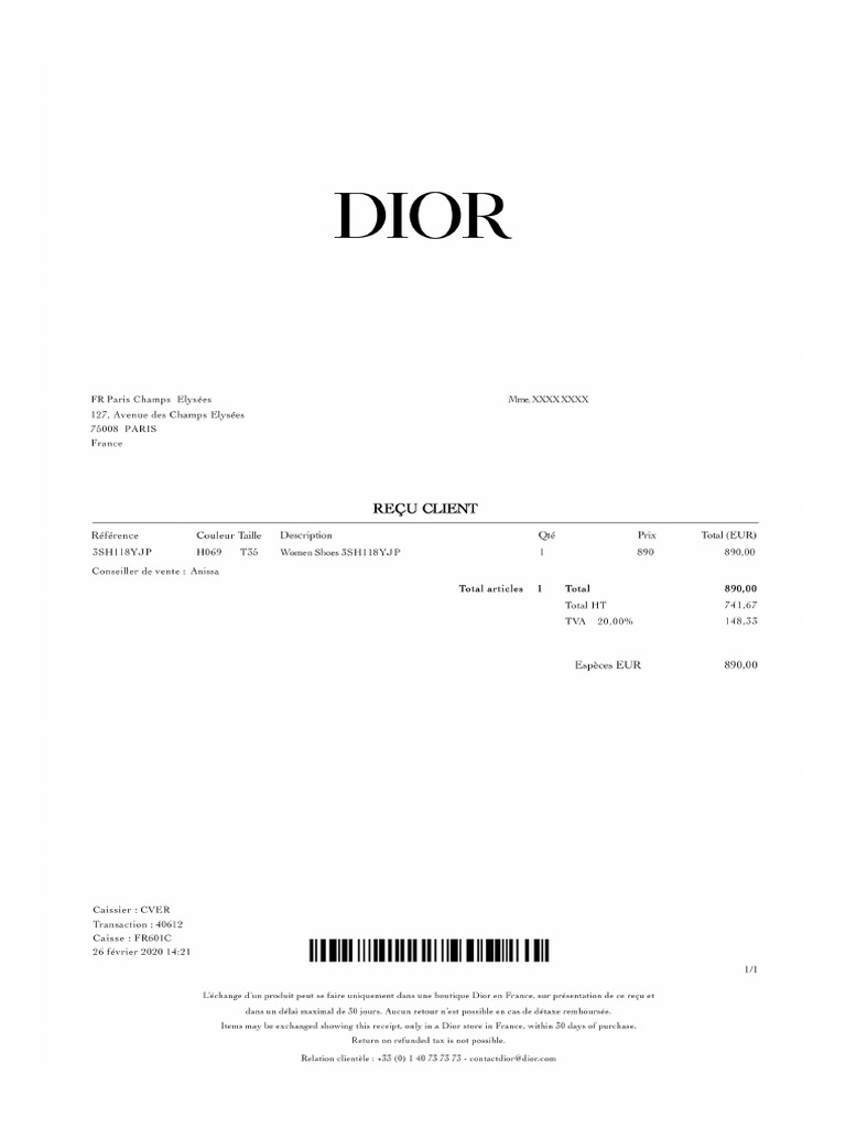 Dior Copie | PDF