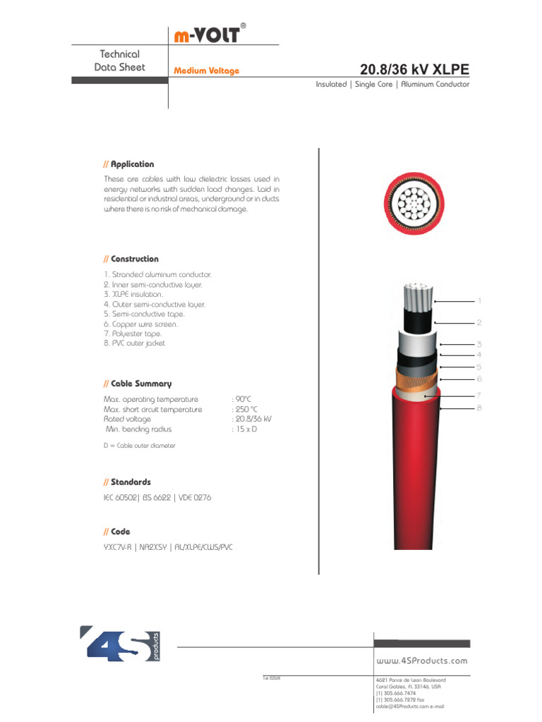 Binder - Mvolt - Aluminum Conductor.13 14 1 | PDF | Electrical ...