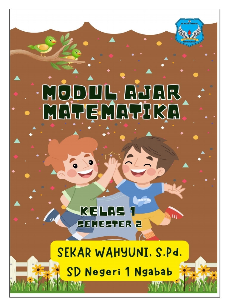Modul Ajar Matematika Kelas 1 Penjumlahan | PDF | Karier & Perkembangan