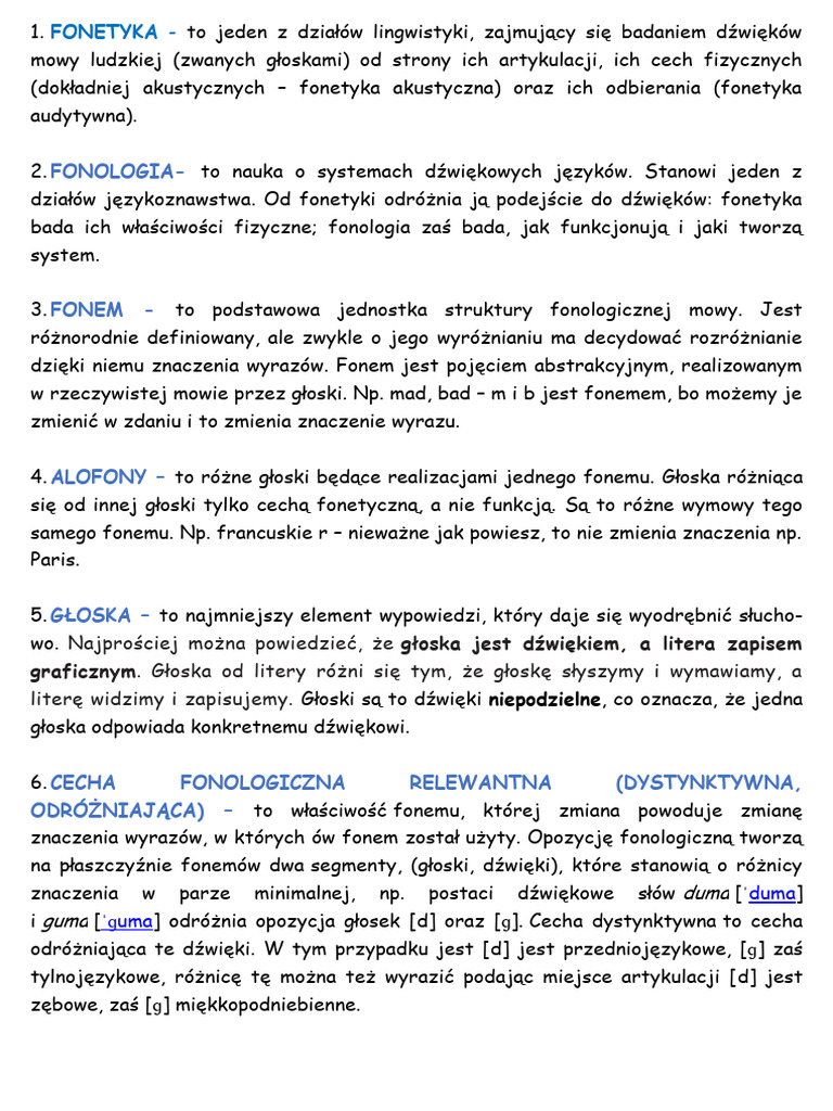 FONETYKA | PDF