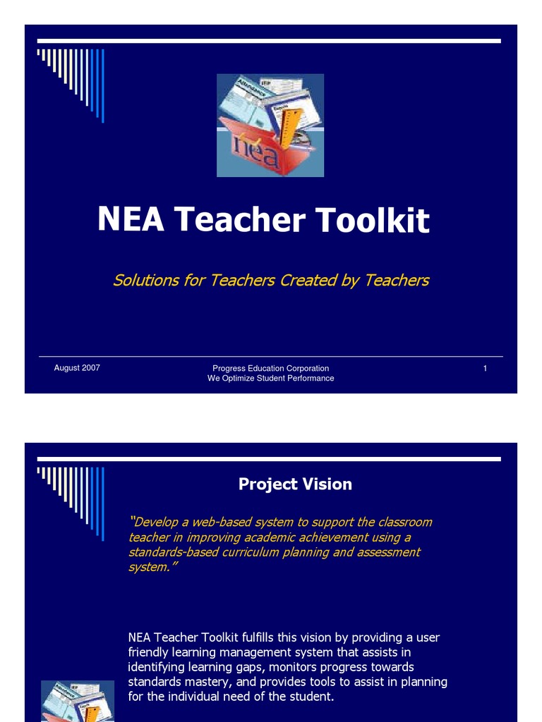 NEA Teacher ToolKit | PDF