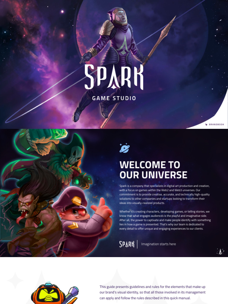 Spark Branding | PDF | Luz | Tipografia