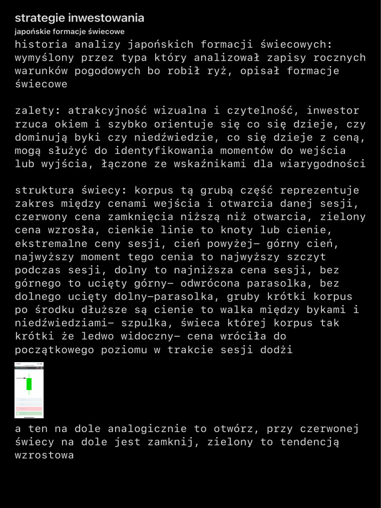 Strategie Inwestowania | PDF