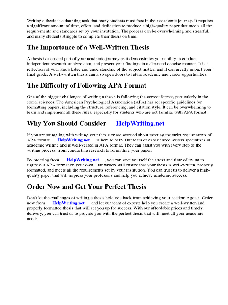 Term Paper Format Example Apa | PDF | Apa Style | Citation