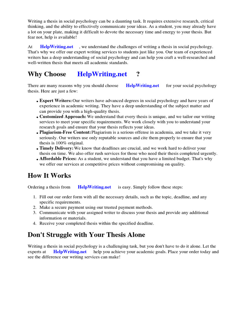 Term Paper Topics in Social Psychology | PDF | Psychology | Social ...