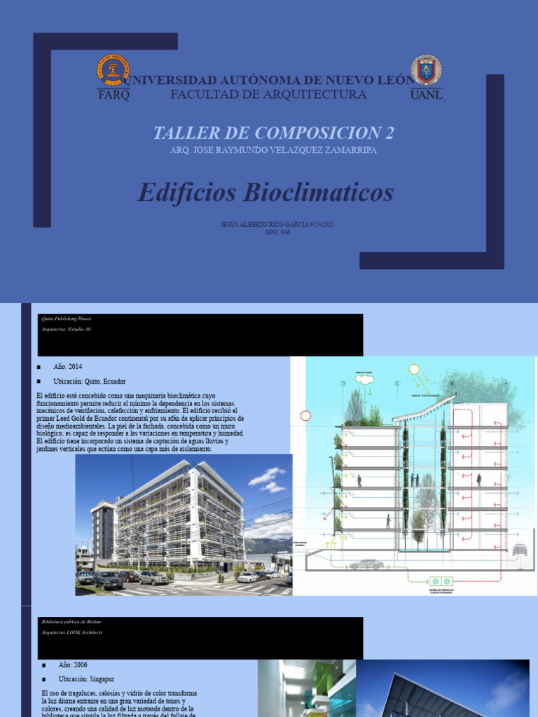 Edificios Bioclimaticos | PDF | Uso eficiente de energía | Energía eólica