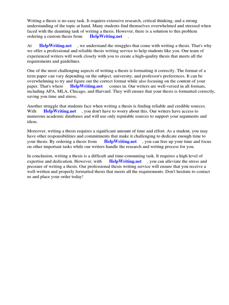 Format of Term Paper Example | PDF | Thesis | Essays