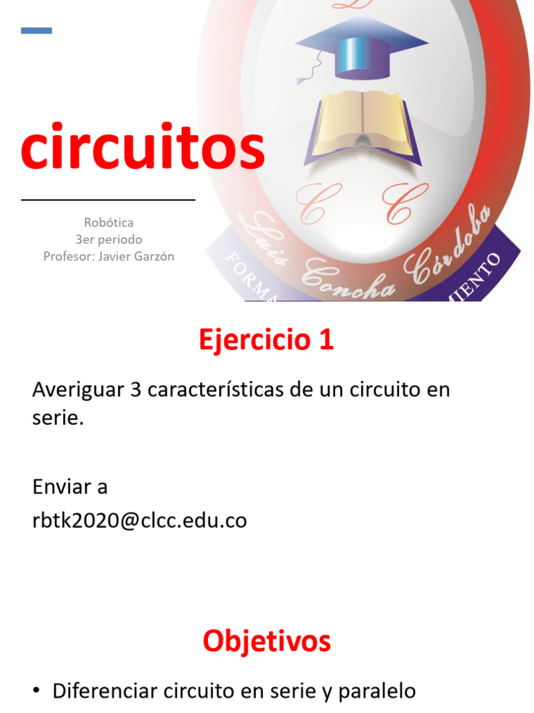 Circuitos: Robótica 3er Periodo Profesor: Javier Garzón | PDF | Diodo ...