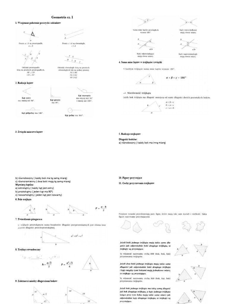 Geometria cz1. | PDF