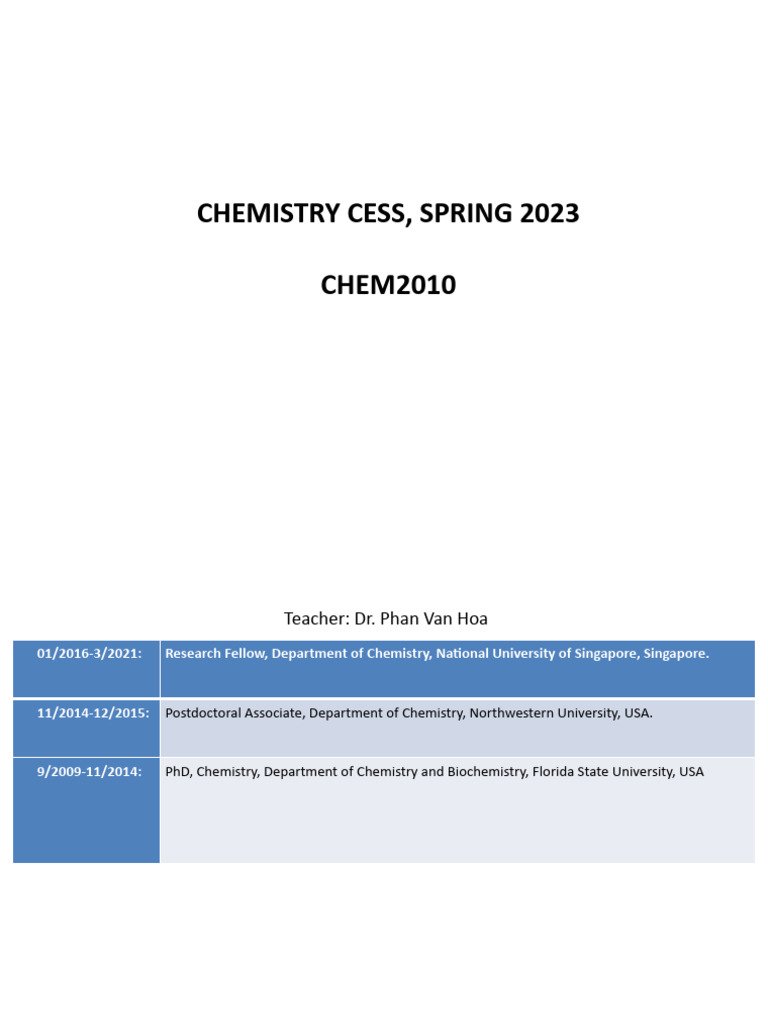 Chapter 1 - Atomic Structure and The Periodic Table | Download Free PDF ...