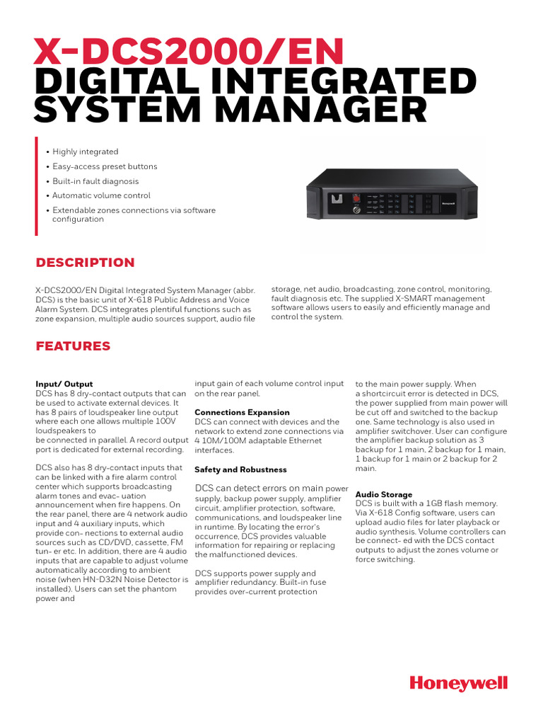 1603781420datasheet X-DCS2000EN (EN54) EN1 3 | PDF | Power Supply ...