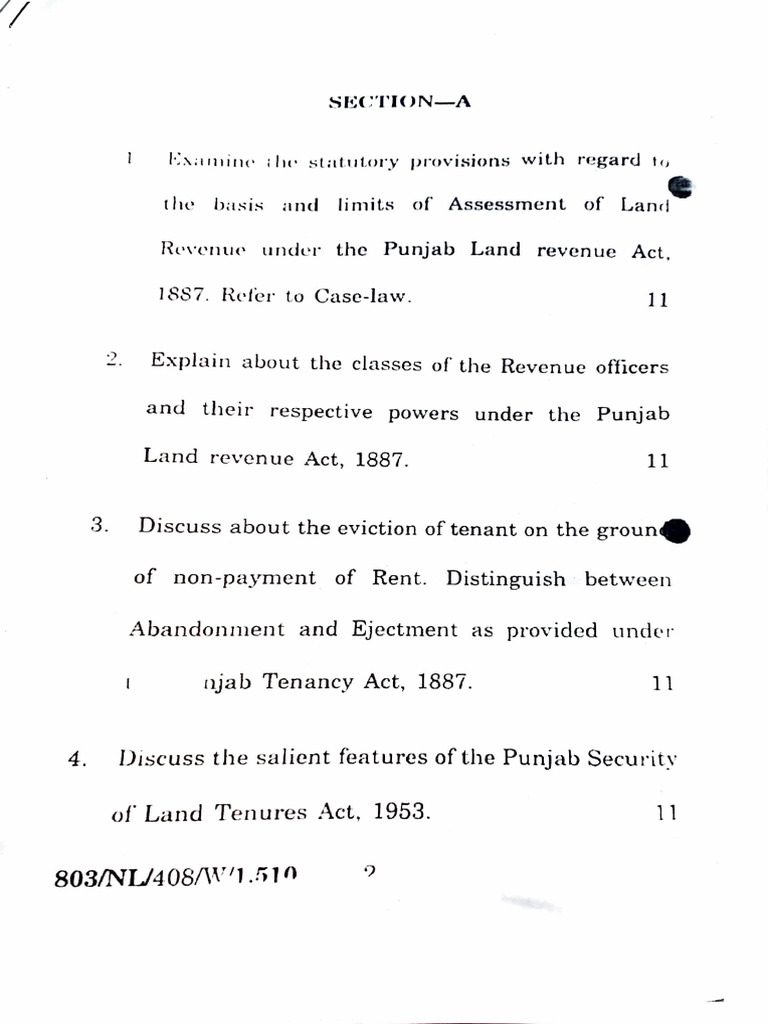 Land Laws | PDF | Common Law | Real Property Law