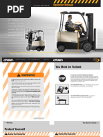 Reach Truck Operator Safety Guidelines | PDF | Safety | Truck