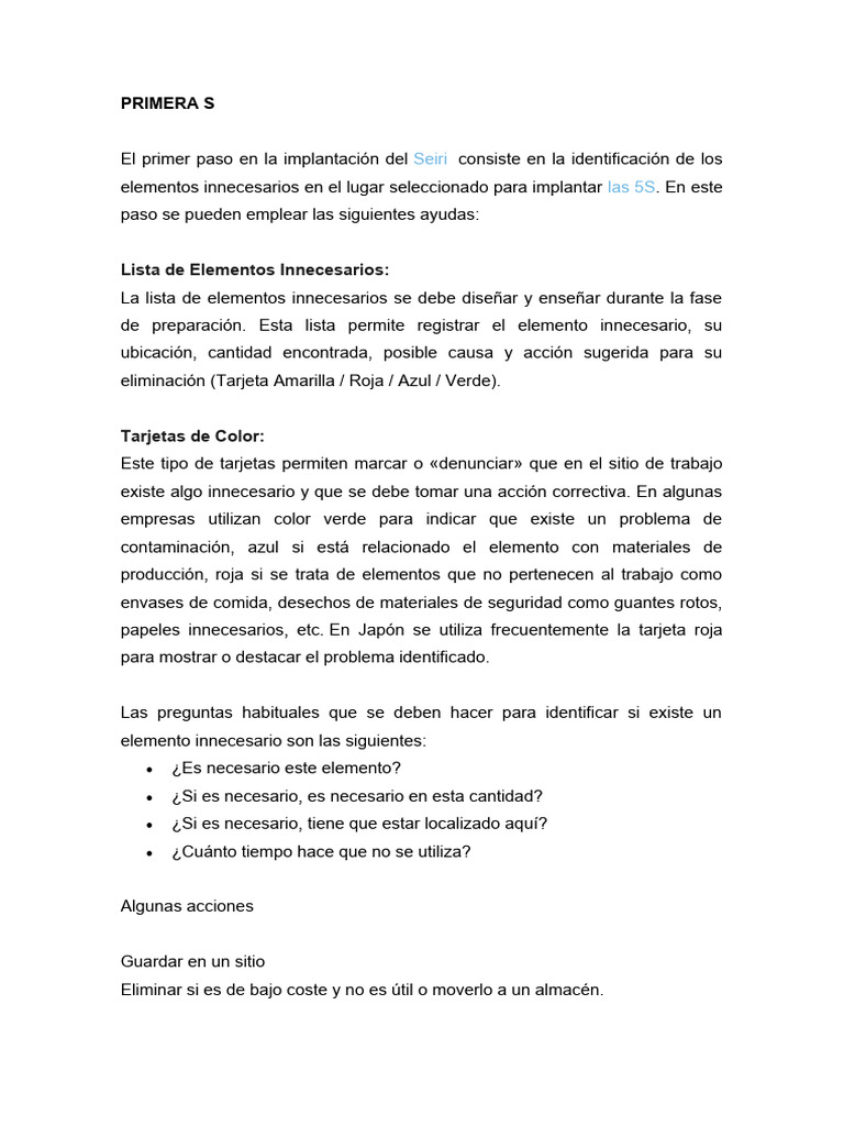 Primera S | PDF | Color