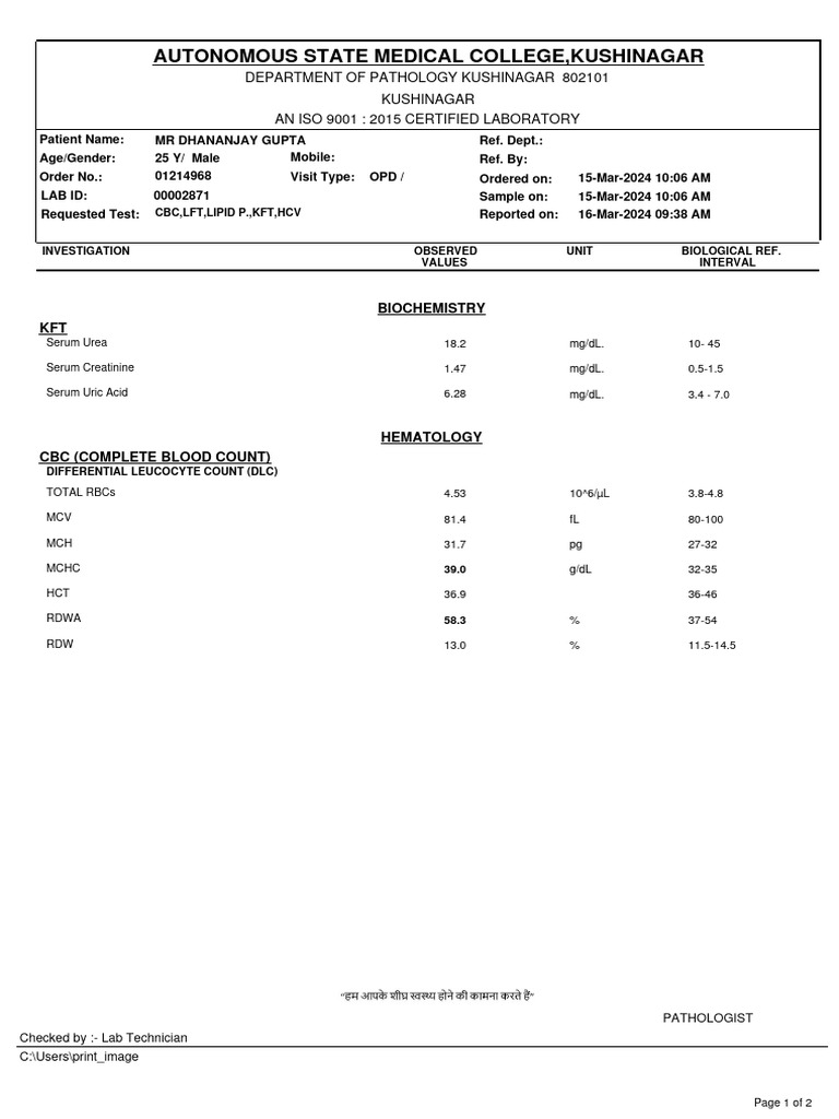 True | PDF | Cholesterol | Medical Specialties