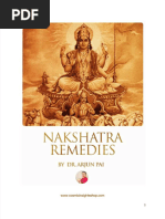 Nakshatra Chart in Tabular Form | PDF