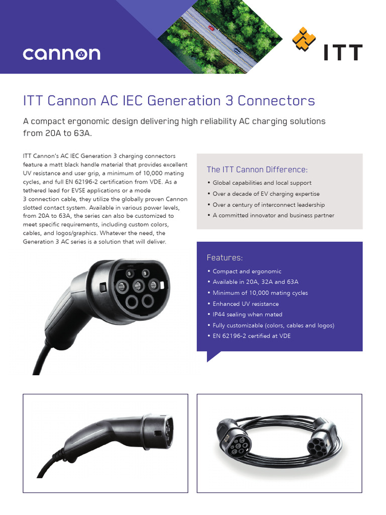 ITT Cannon AC IEC Gen 3 Connectors | PDF | Electrical Connector ...