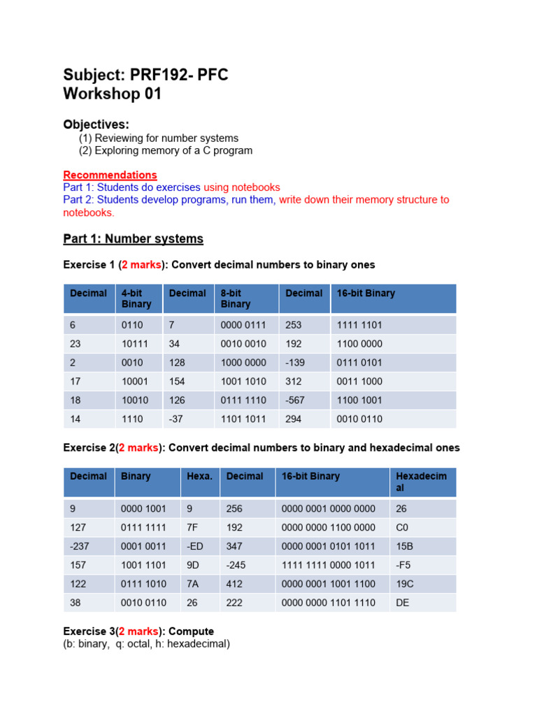 Workshop 01 | PDF | Encodings | Lexicology