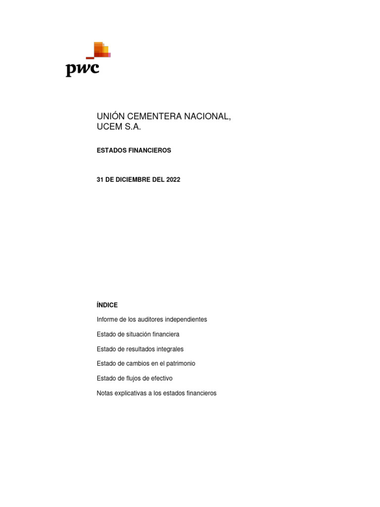 UCEM 2022-2021 | PDF | normas internacionales de INFORMACION FINANCIERA ...