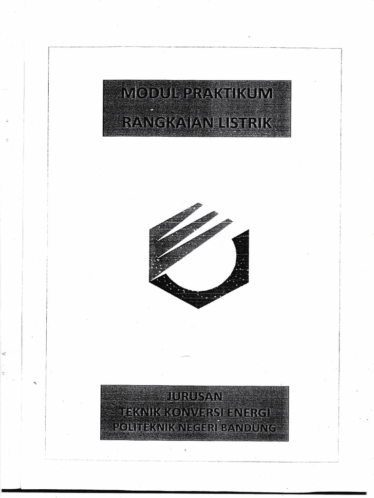 Modul Praktikum Rangkaian Listrik | PDF Modul Praktikum Rangkaian Listrik | PDF