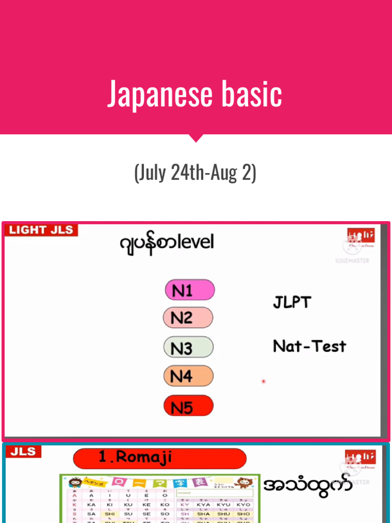 Japanese basic | PDF