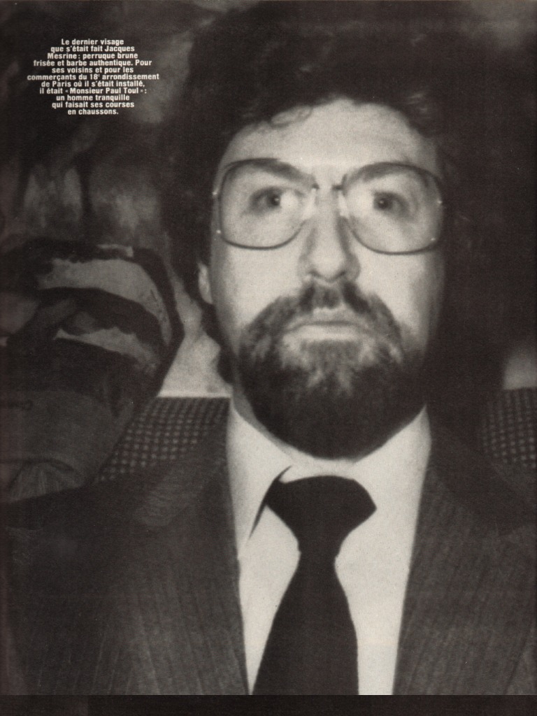 Jacques Mesrine - Paris Match Scans | PDF | Études des langues étrangères