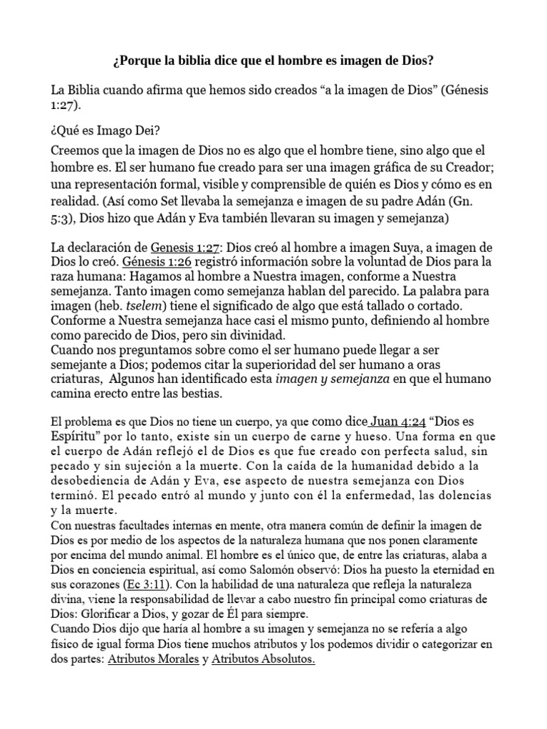 Tarea Teo 2 | PDF | Imagen de dios | Pecado