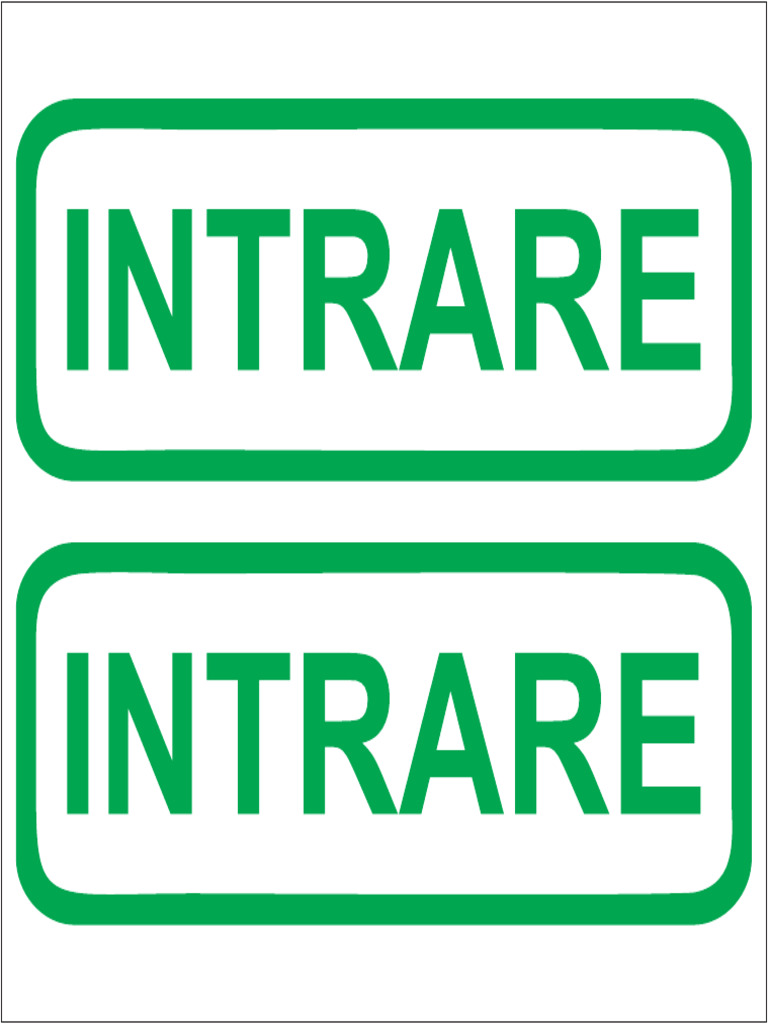 Etichete Print - Intrare | PDF