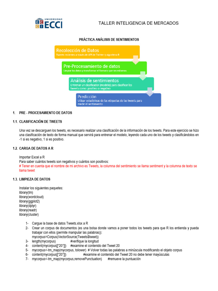 Taller Análisis de Sentimientos | PDF | Ciencias de la Información ...