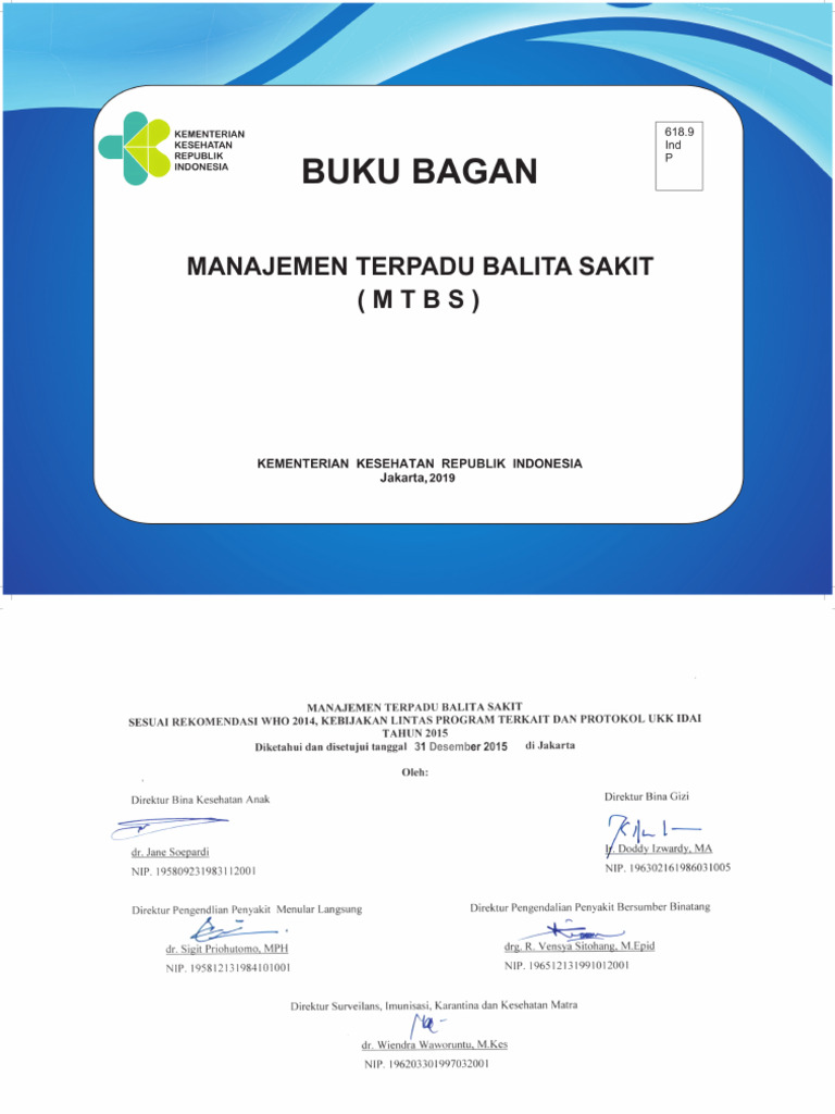 Bagan MTBS 2019 | PDF