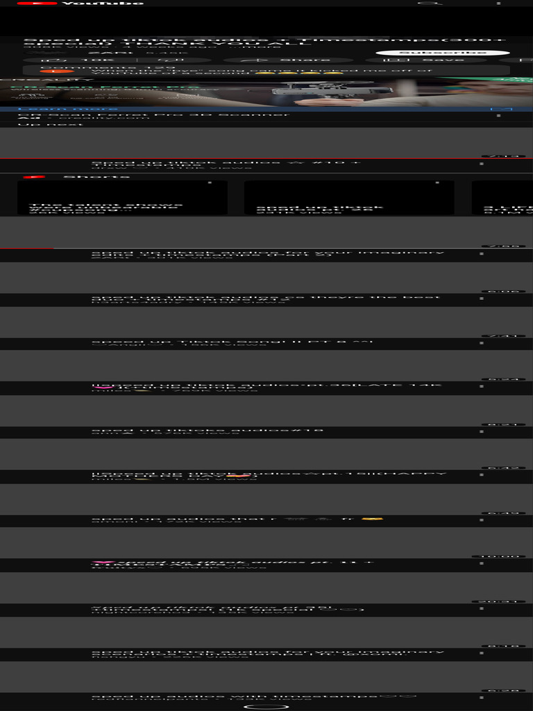 Sped Up Tiktok Audios + Timestamps (s300+ Special) THANK YOU ALL - YouTube | PDF | Electronic ...