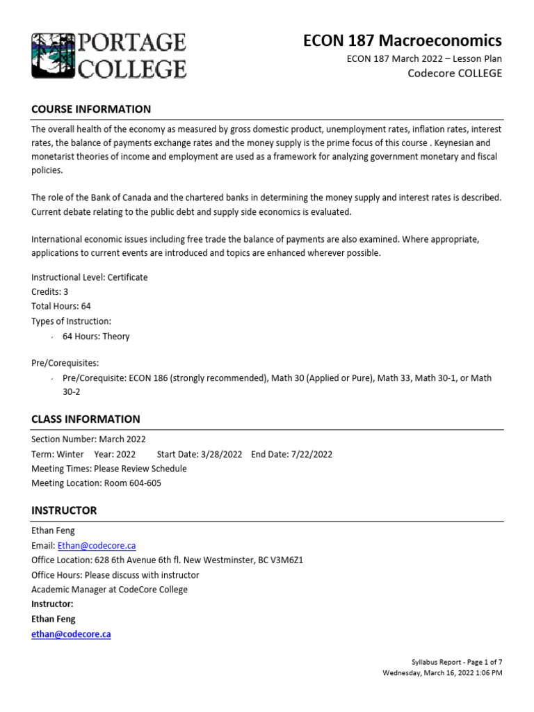 Lesson Plan | PDF | Cost Of Living | Macroeconomics