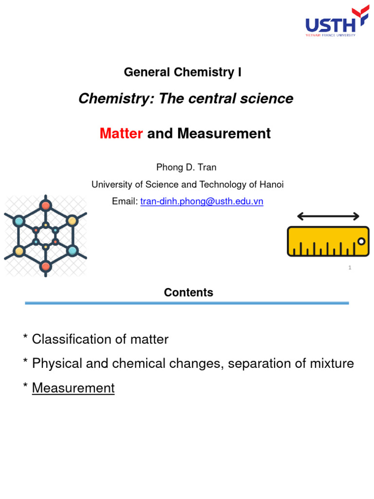 Lectures 1b and 2 - Matter and Measurement | PDF | Significant Figures ...
