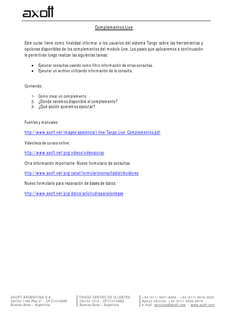 Complement Os Live | PDF | Tecnologías de la información | Software