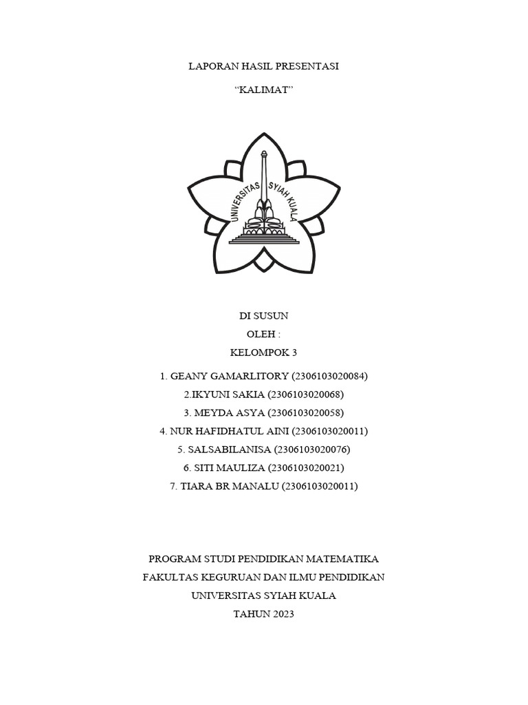 Laporan Hasil Presentasi | PDF | Karier & Perkembangan