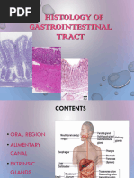 Histology of Git | PDF | Epithelium | Human Digestive System