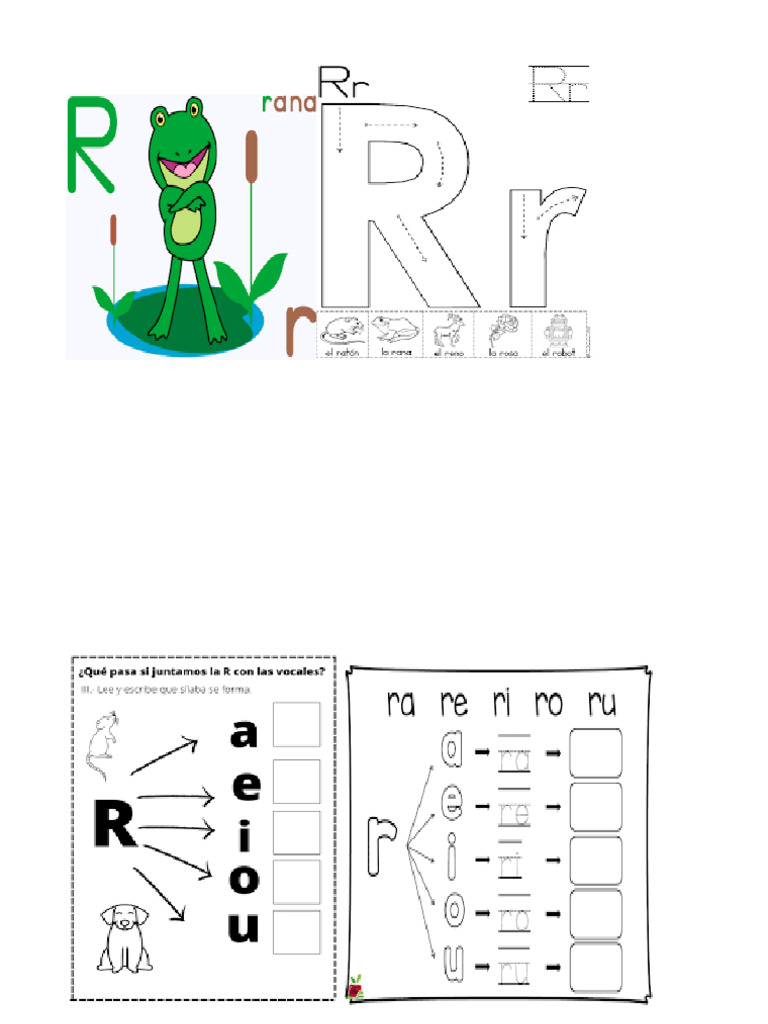 Consonante R - RR | PDF
