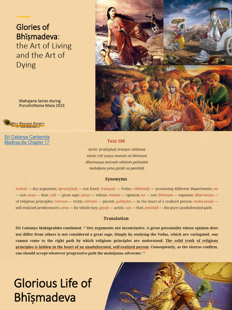 Bhismadeva Mahajan Series | PDF | Mahabharata | Hindu Mythology