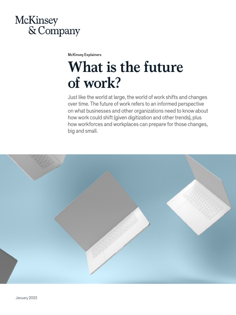 Future of Work: Trends and Insights | PDF | Analytics | E Commerce