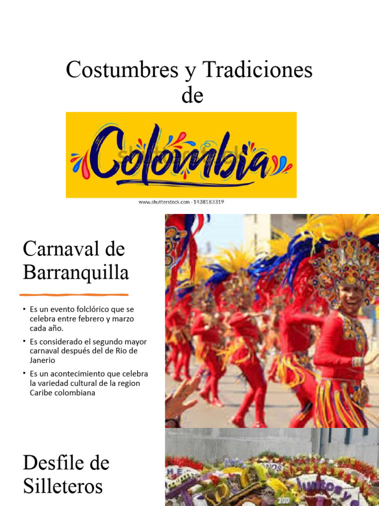 Costumbres de Colombia | PDF