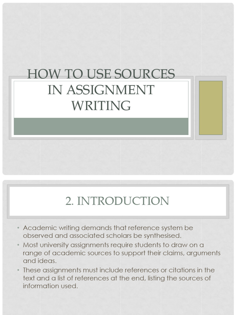 How To Use Sources in Academic Writing-2020 No 4 | PDF | Plagiarism ...