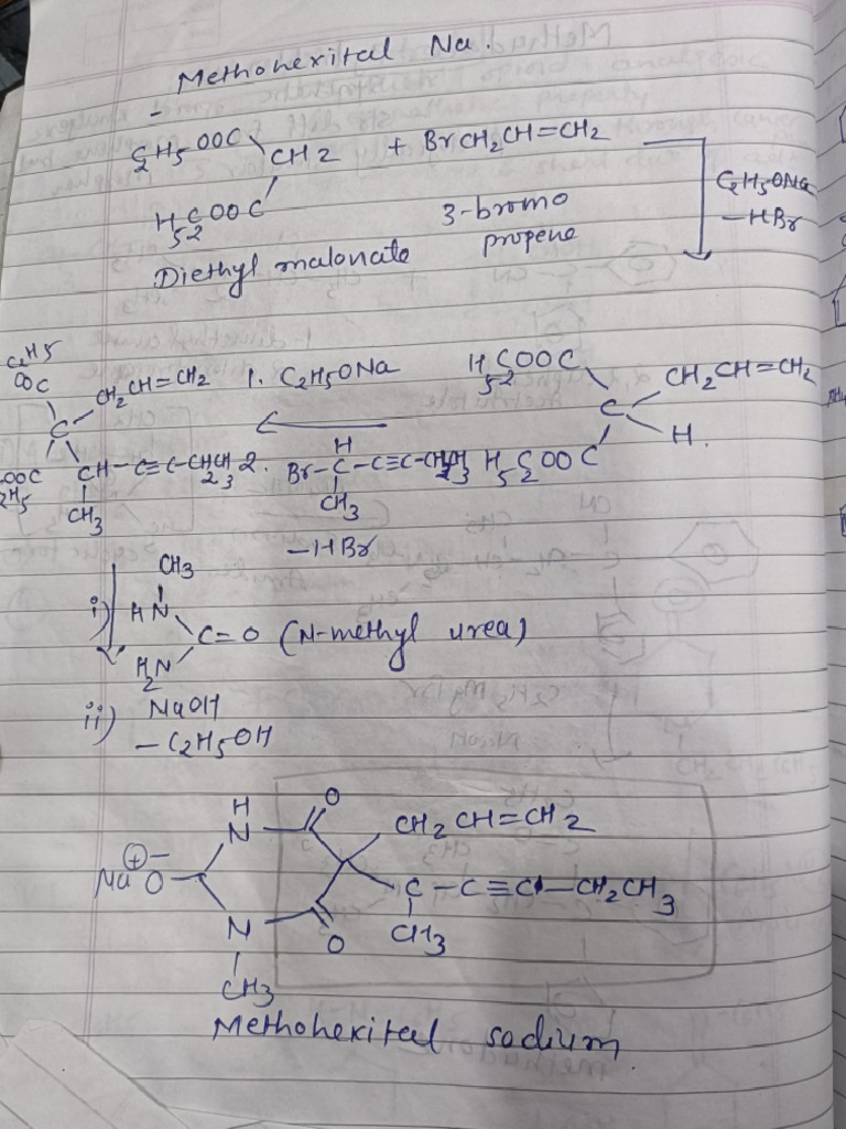 MCH SynthesisofmethohexitalNa | PDF