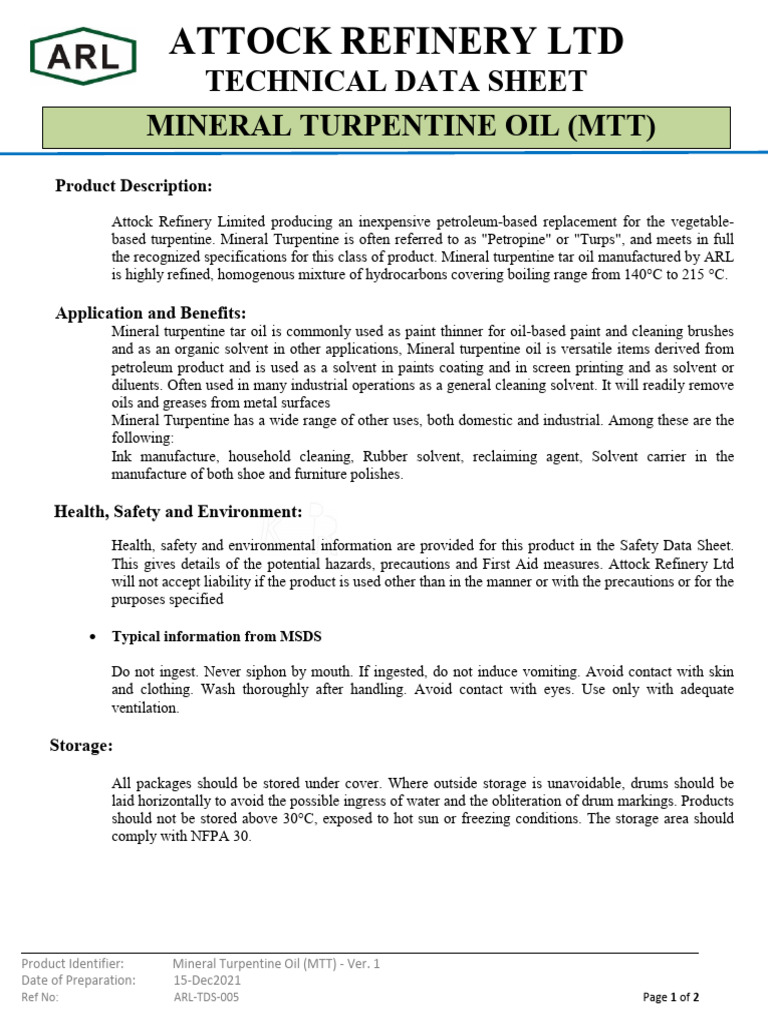 Tds 6 | Download Free PDF | Chemical Substances | Materials