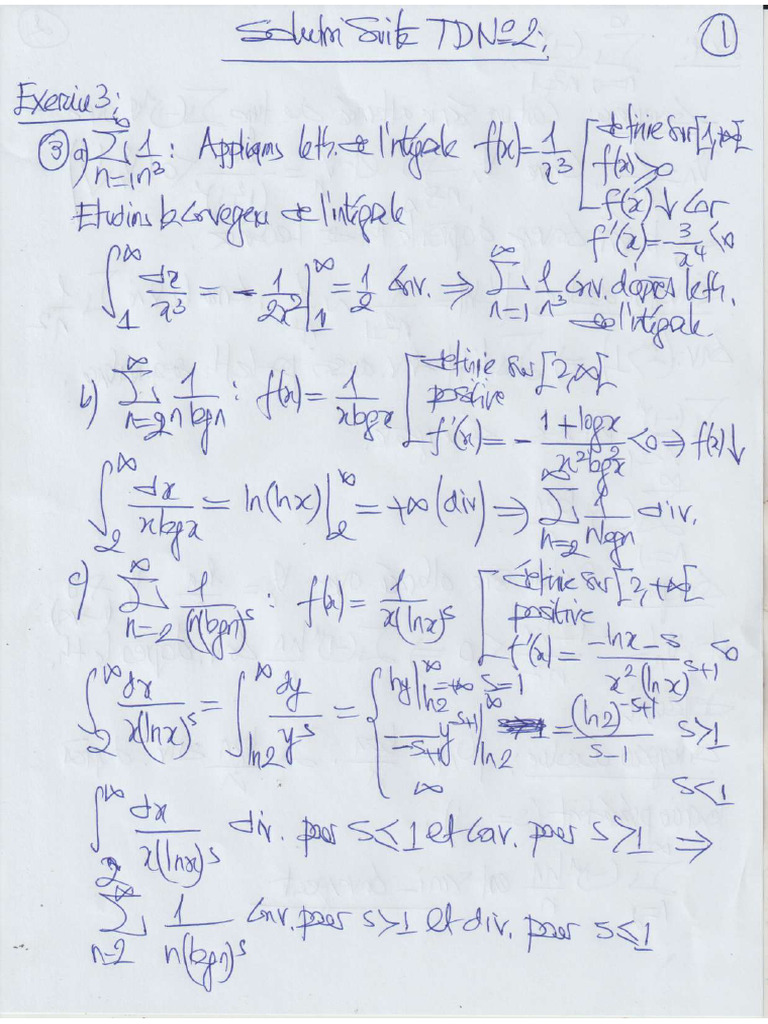 Solutions TD2 Part 2 Math3 | PDF