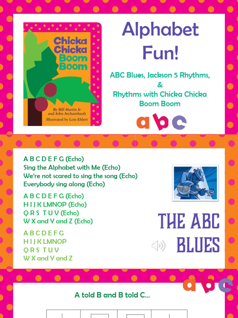 Chicka Chicka Boom Boom K-1 | PDF