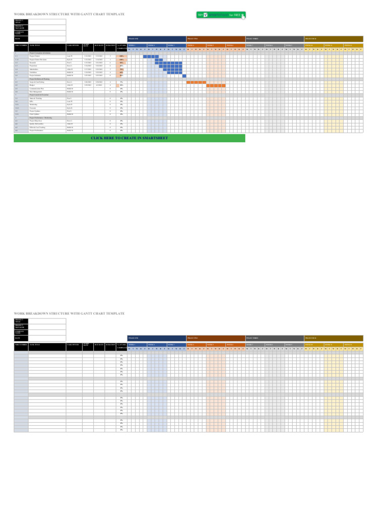Plantilla Diagrama de Gantt | PDF | Systems Engineering | Systems Thinking