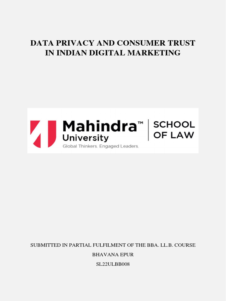 Marketing Management Pdf Privacy Digital Marketing