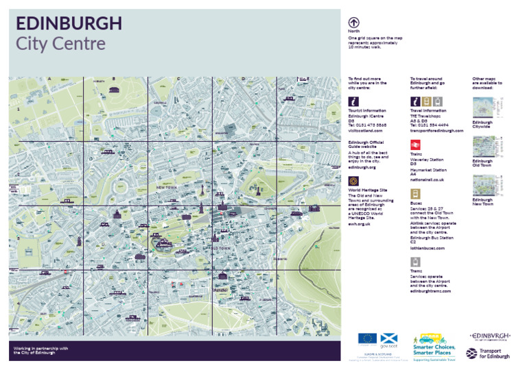 Edinburgh PDF Map City Centre Website Small | PDF